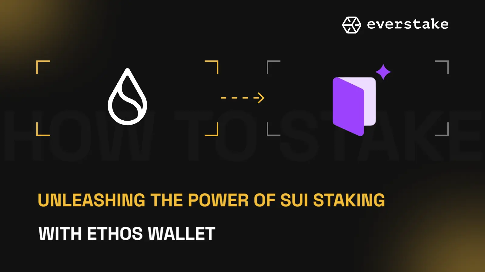 How to stake SUI via Ethos wallet | Everstake Blog