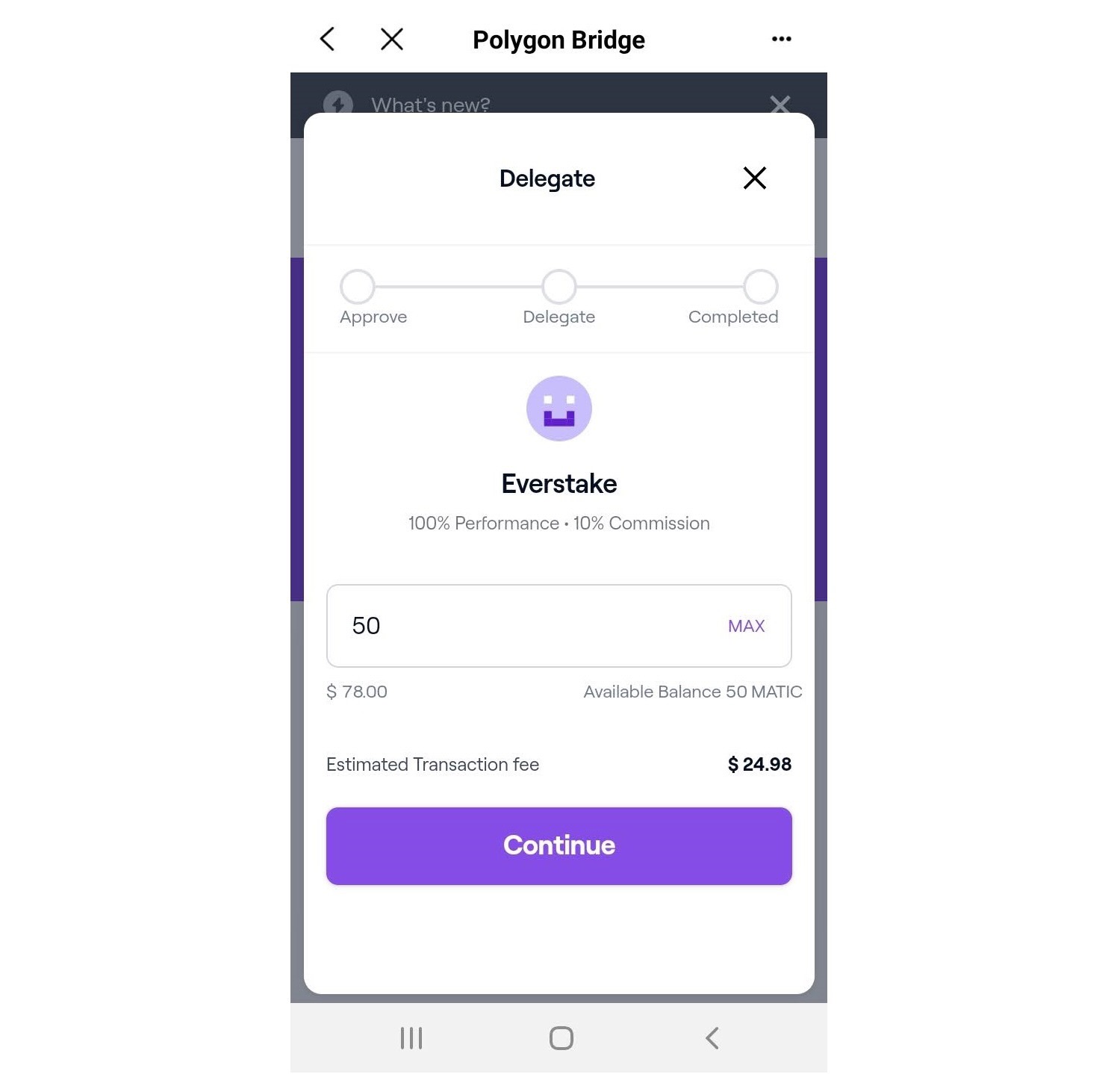 How to stake MATIC (Polygon) using TokenPocket mobile wallet ...