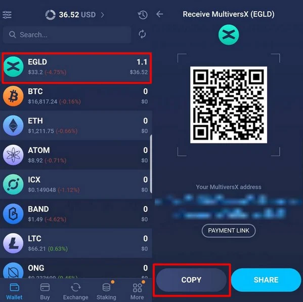 How to Stake EGLD Using Atomic Mobile Wallet | Everstake Blog