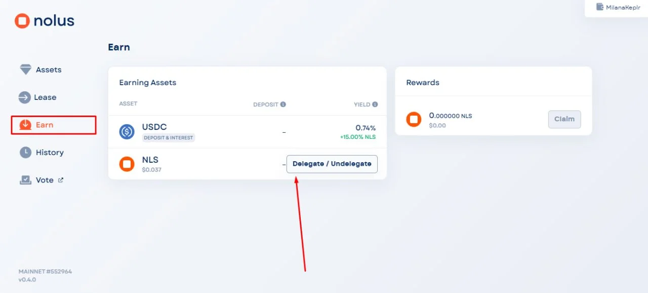 HOW TO STAKE NOLUS (NLS) VIA NOLUS APP & EXPLORER: A STEP-BY-STEP GUIDE ...