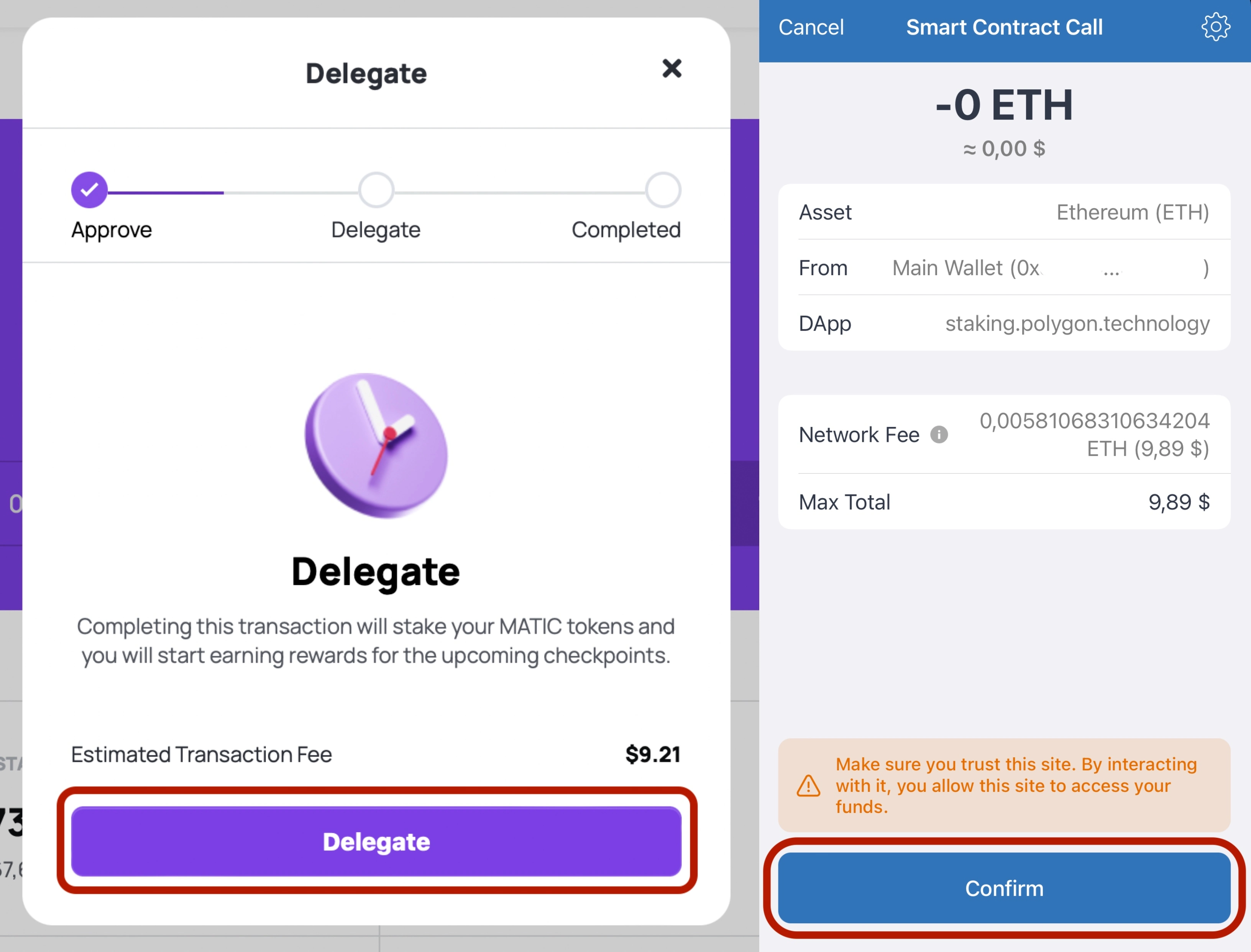 How to Stake MATIC via the Trust Wallet | Everstake Blog