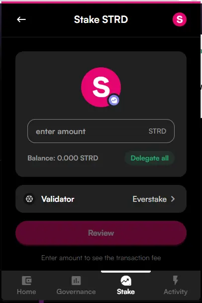 How to Stake Stride (STRD) Using Leap Wallet | Everstake Blog