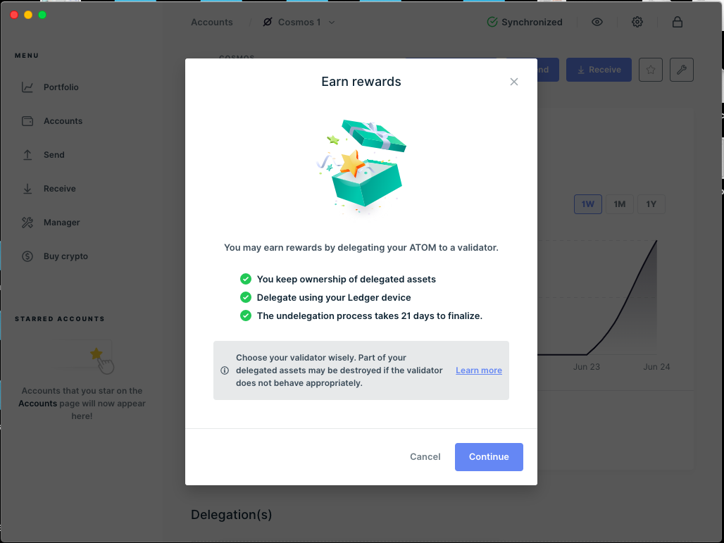 How to stake Cosmos (ATOM) using Ledger Live: a step-by-step guide ...