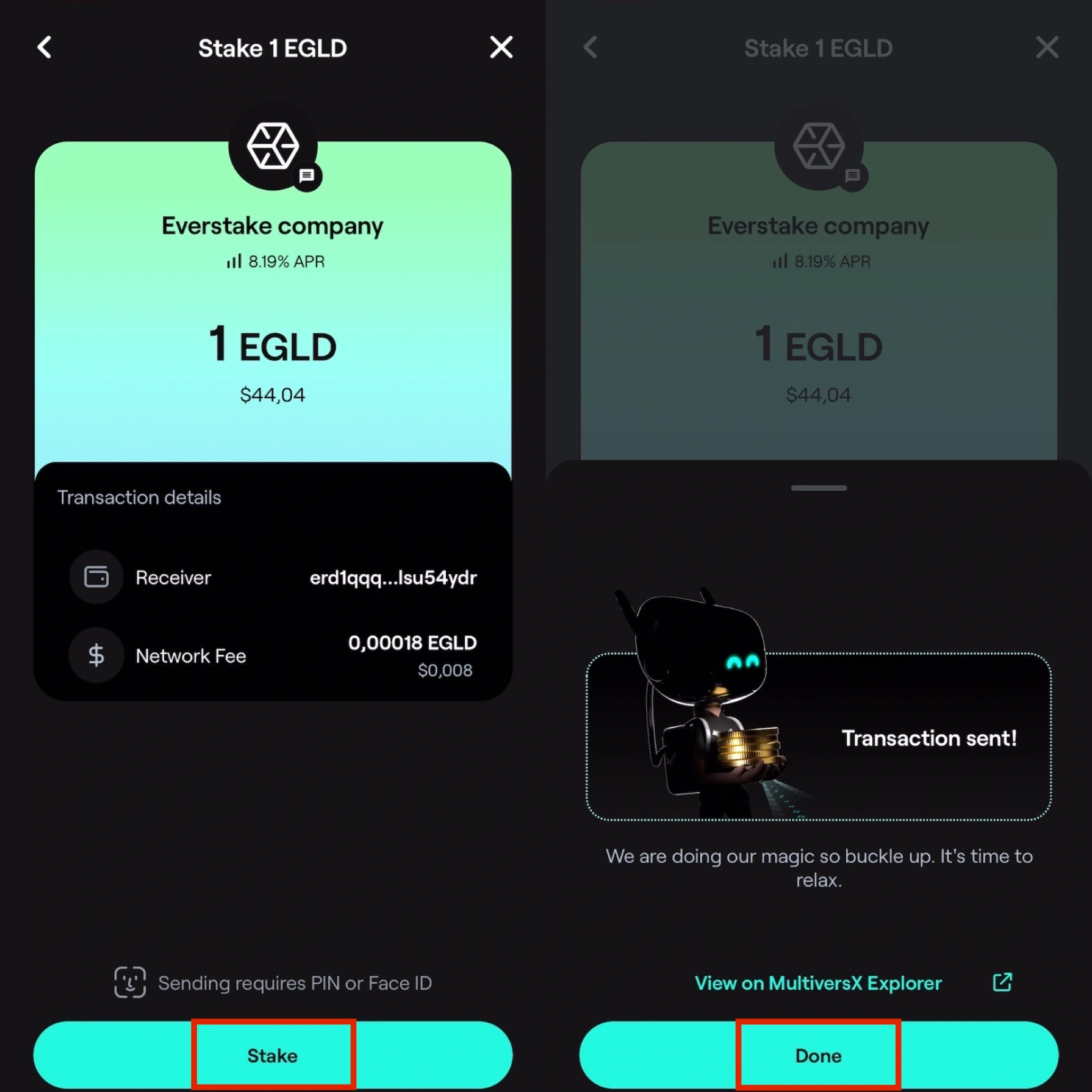 How to Stake EGLD Using xPortal Mobile Wallet | Everstake Blog