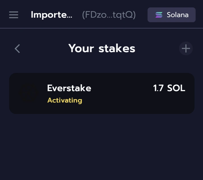 How to Stake Solana SOL using Nightly Wallet | Everstake Blog